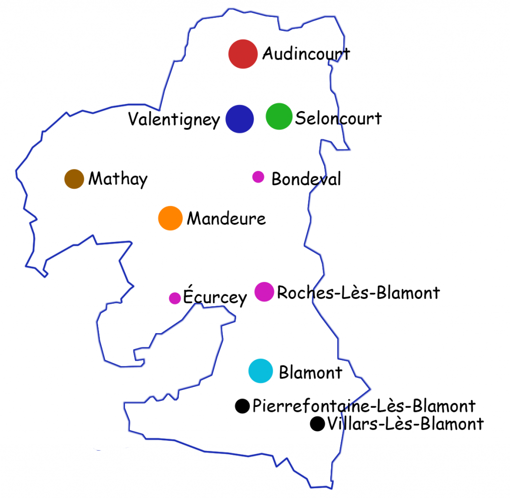 Carte | Montbéliard 3